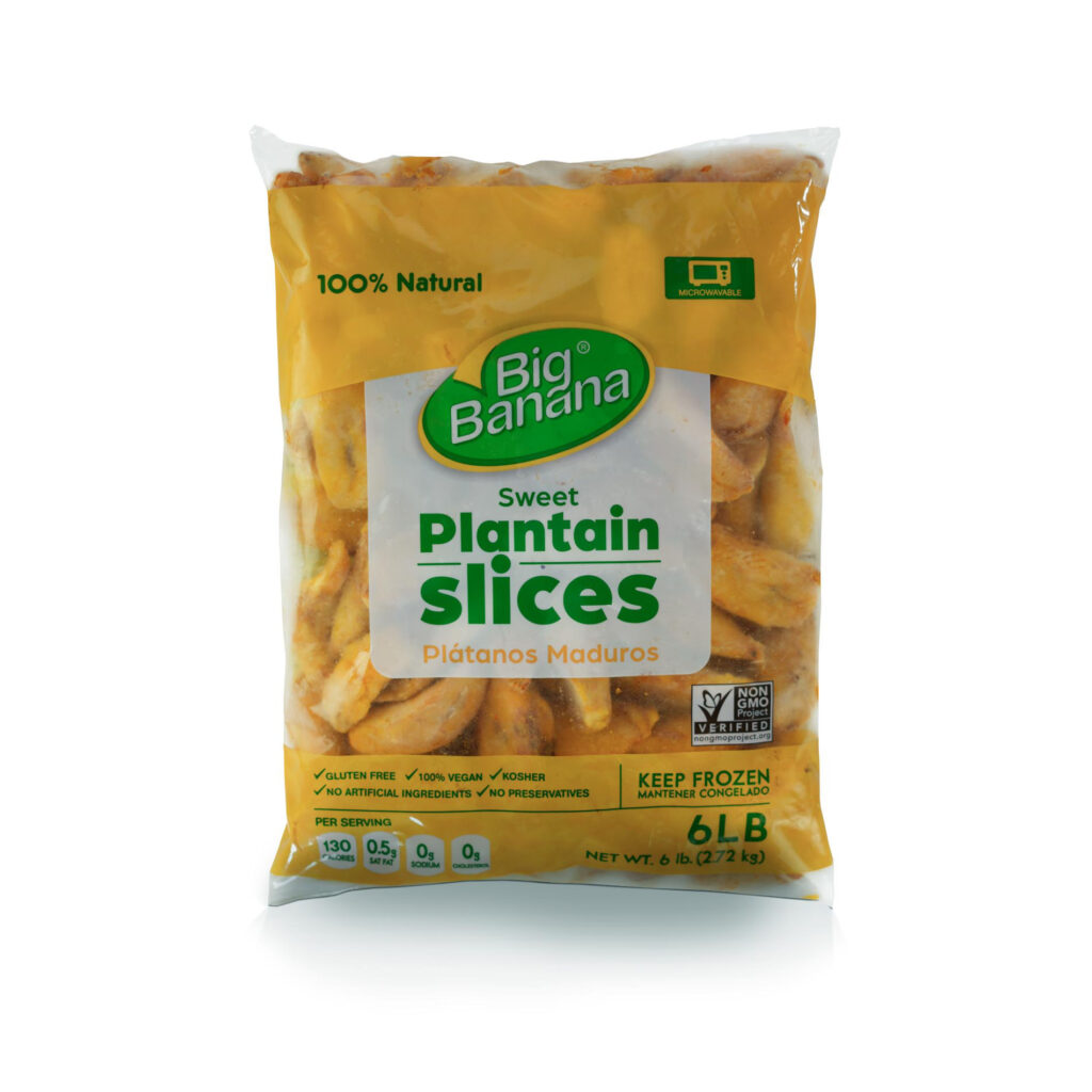 Ripe and Sweet Plantain Slices | IQF Sweet Plantains