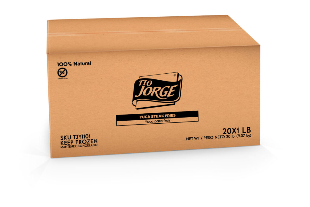 Wholesale Yuca Fries, Steak-Cut from Tio Jorge - MIC Food
